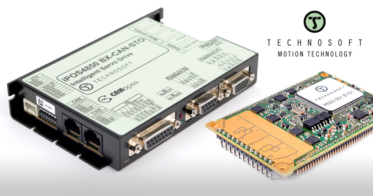 Technosoft Motion Control – sterowniki IPOS oferują większą moc i ...